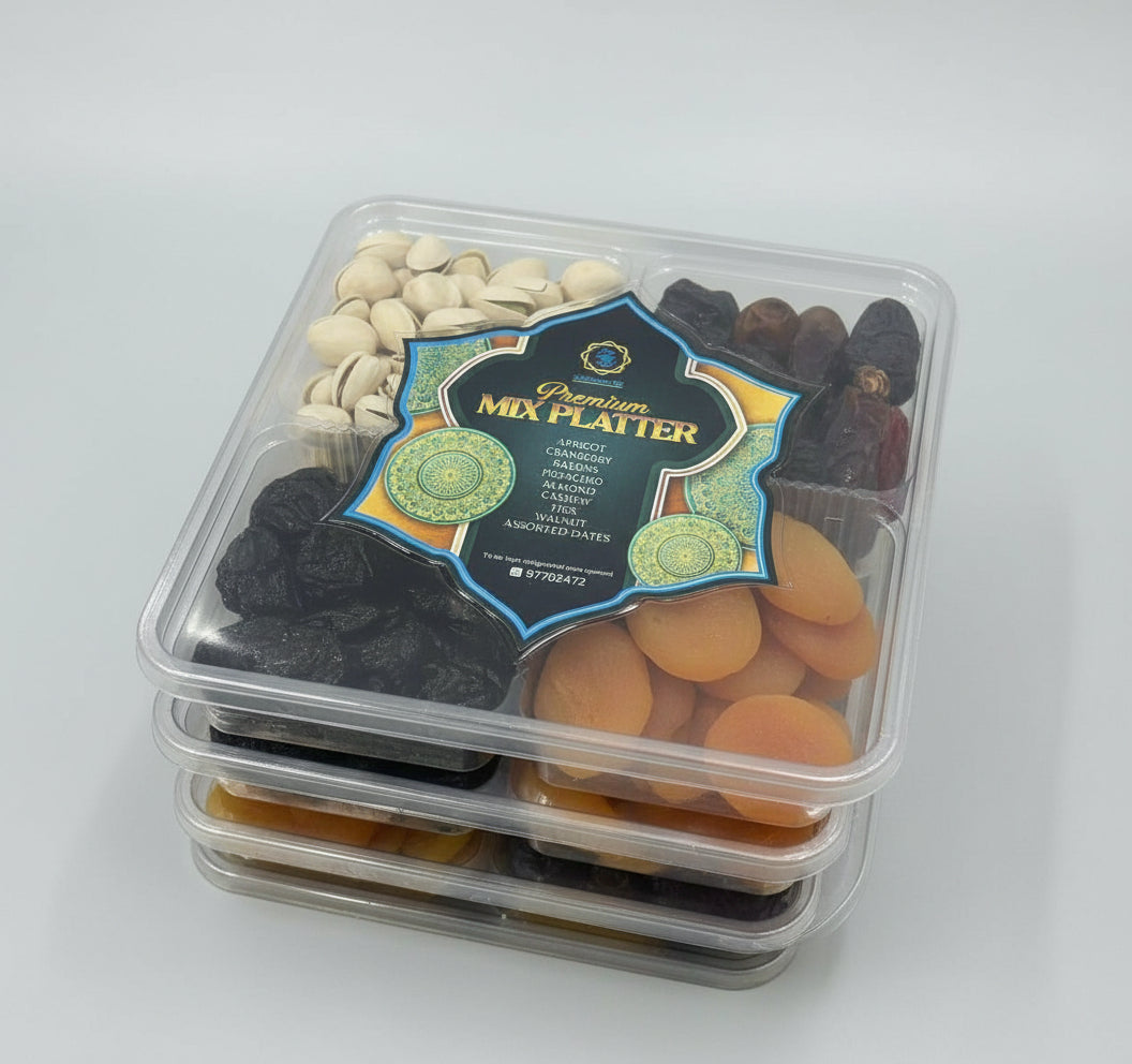 Premium Dried Fruit & Nuts Platter – ZamZam Sg